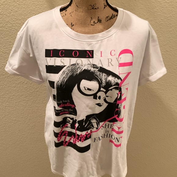 Disney | Tops | Womans Disney Parks The Incredibles Edna Iconic Legend ...